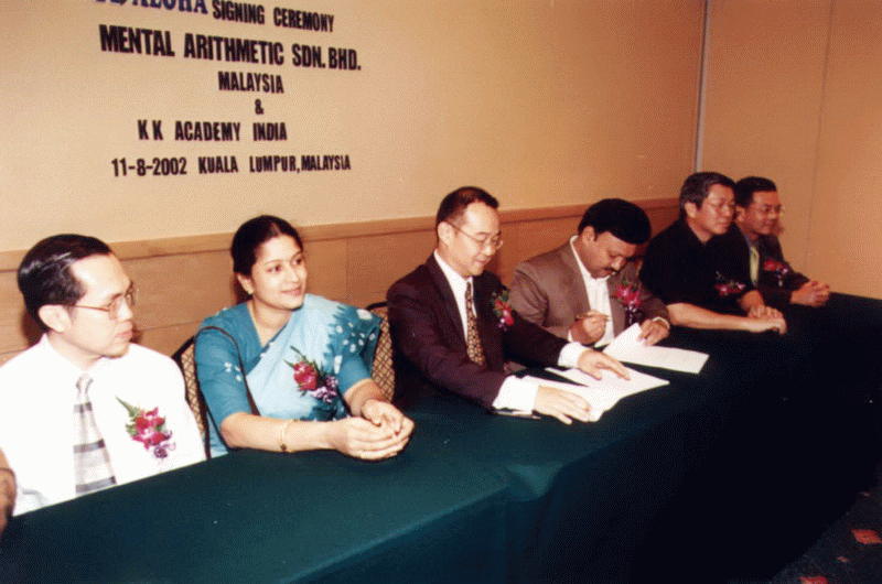 Signing Ceremony Malaysia/India 11-8-2002 | ALOHA INTERNATIONAL